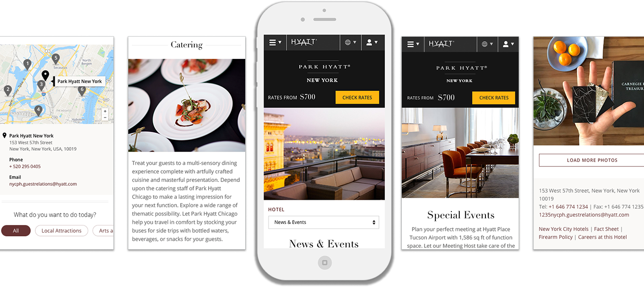 Hyatt B2C Design System UX Case Study | Fuzzy Math