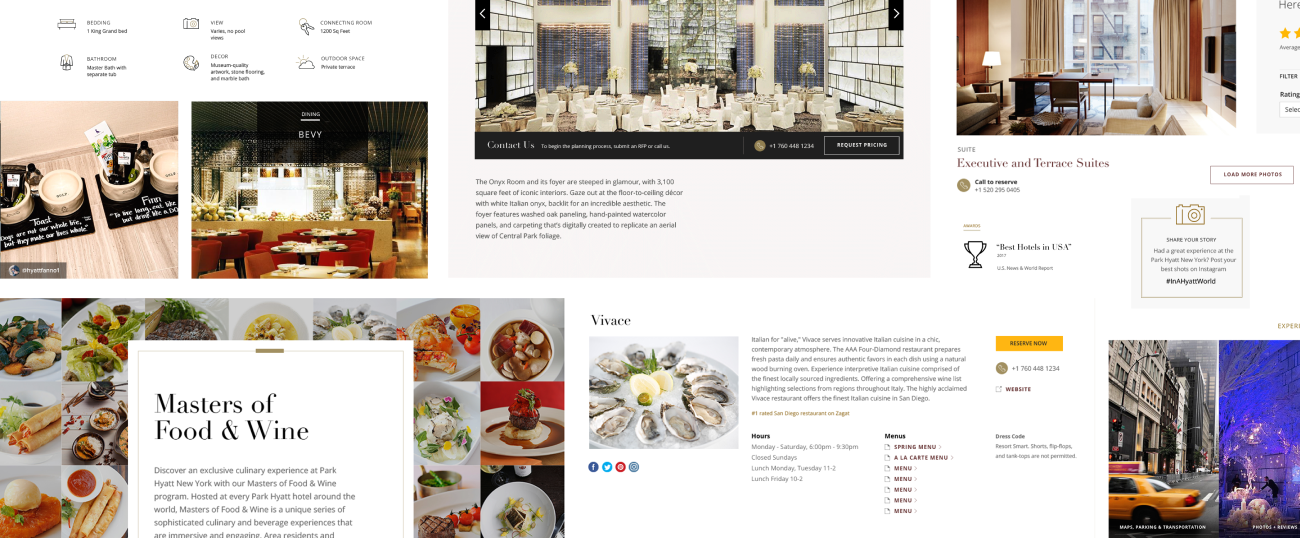 Hyatt B2C Design System UX Case Study | Fuzzy Math