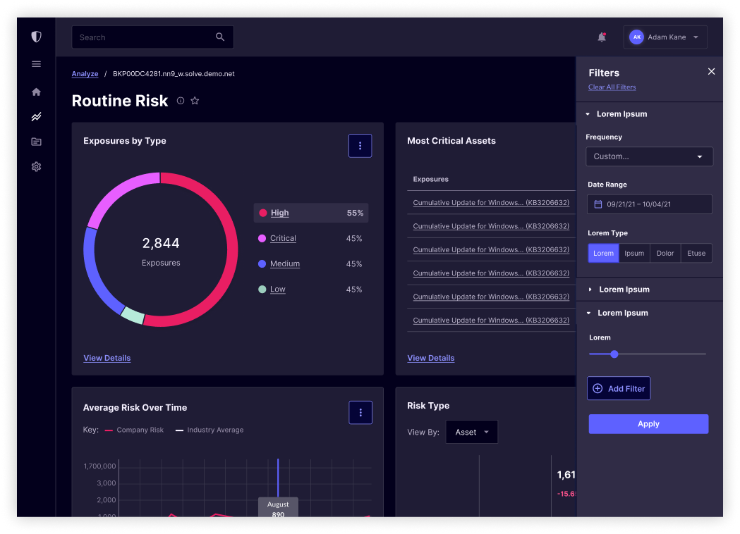 Data Security & Risk Management Platform UX Case Study| Fuzzy Math